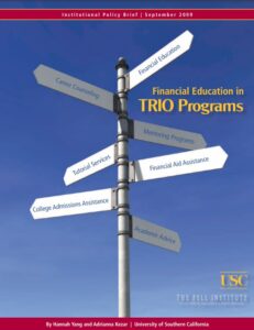 Institutional Policy Brief - Financial Education in TRIO Programs ...